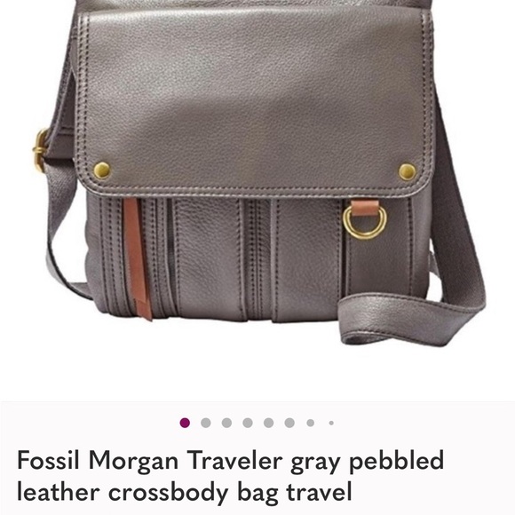 Fossil | Bags | Fossil Traveler Pebble Mint Green Crossbody Bag | Poshmark